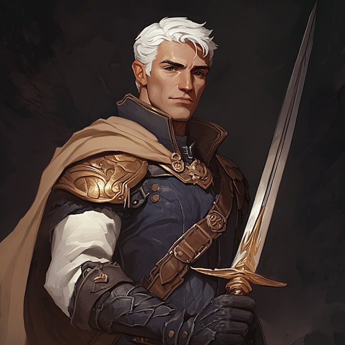 Draw dnd character art and dnd character illustration by Marthailey4 ...