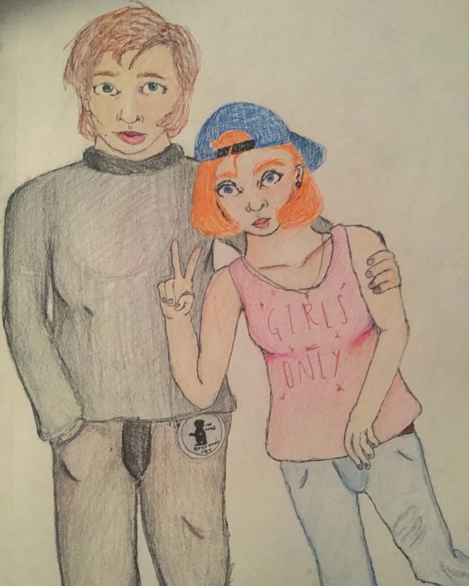 Draw x files characters by Brendonyaoi | Fiverr