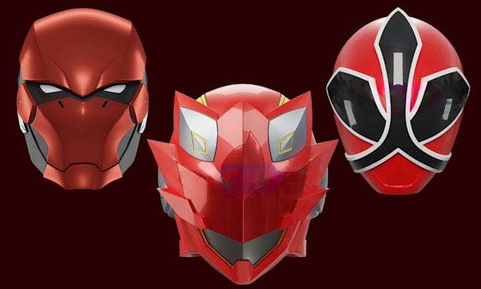 Create cosplay helmet 3d mask 3d helmet superhero helmet for printing ...