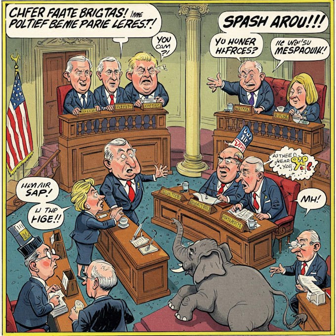 Draw political cartoon character or editorial cartoon by Zibboks_fs432 ...
