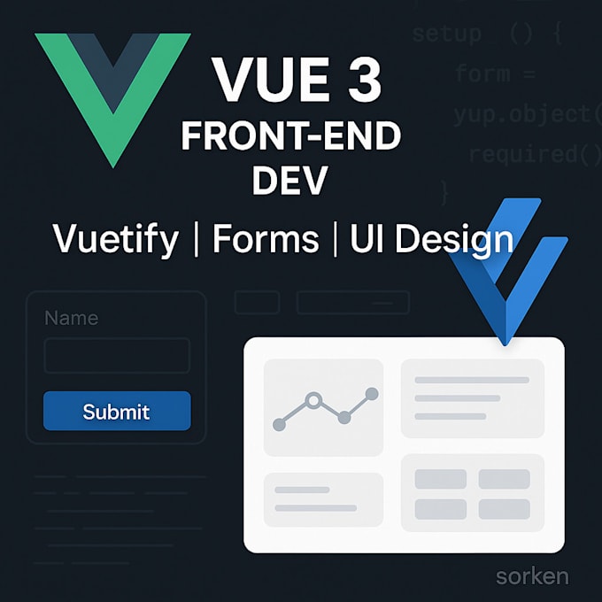 Build modern vue 3 web apps with vuetify ui by Speedy_20 | Fiverr
