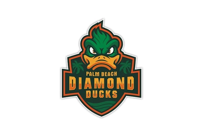 Design sustainability diamond ducks baseball logo by Logan_crampton ...