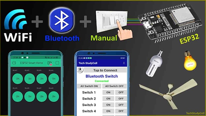 Develop iot project using ble flutter, esp32, firebase, mqtt by Trango ...