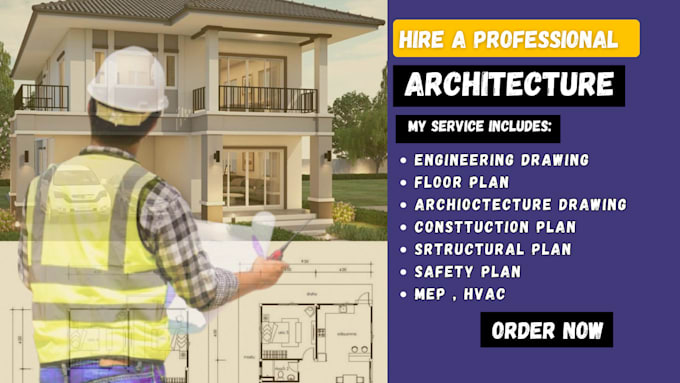 Draw review construction drawings foundation plan safety plan ...