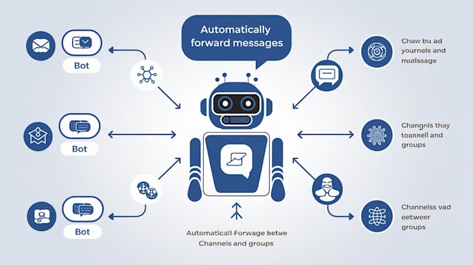 Custom telegram group, forwarder bot, crypto wallet chatbot mod, rose ...