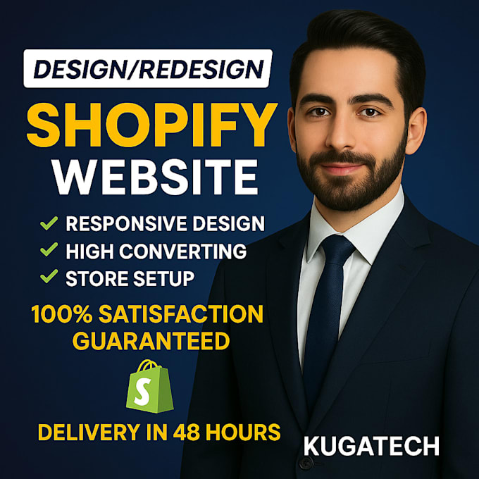 Design and built custom shopify store for you by Kuga_tech | Fiverr