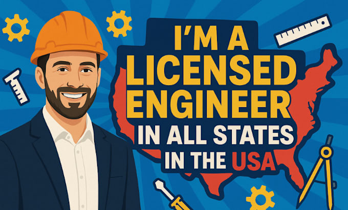 Be a structural engineer usa maryland california pe stamp for approval ...