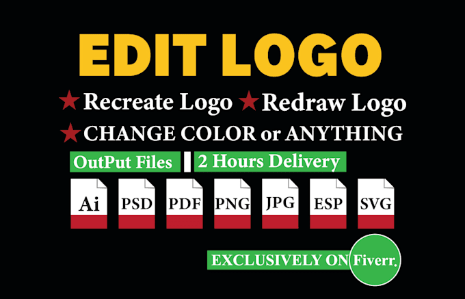 Redo,redraw,remake,resize,edit,convert,recreate your logo in adobe illustrator by Akbaralivgf ...