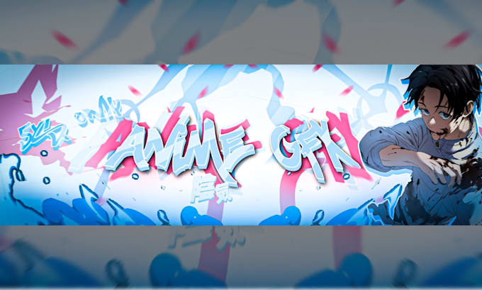 Make you a professional anime gfx for editor pfps, thumbnails by Aterno ...