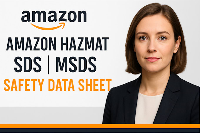 Prepare sds msds amazon hazmat safety data sheet for your product in ...