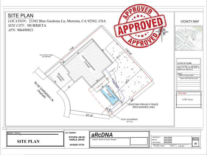 Draw site plan, landscape colony drawings in autocad by Christopher_dm1 ...