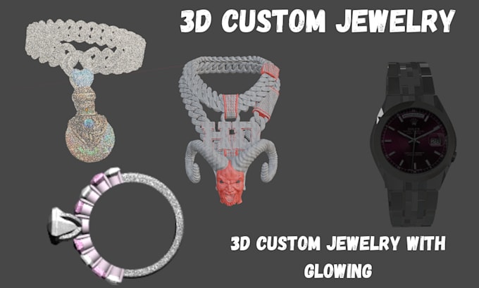 Do glowing chains jewelry 3d pendant and accessories tattoo for gta5 or ...