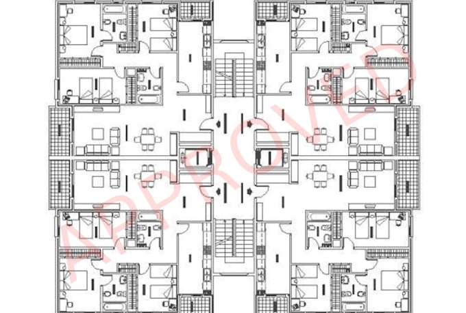 Draft autocad 2d architectural plans and floor layouts by Dan_sturt ...