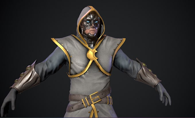 Best unity 3d game character, game asset, 4k texture map, ue5 rig, animate, gmod by Theo_anna ...