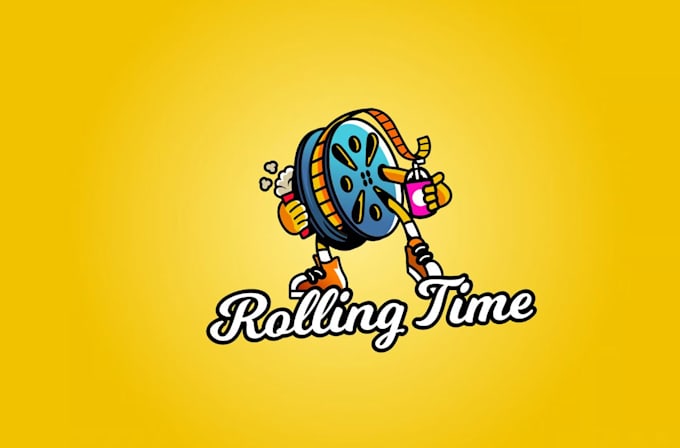 Create mascot move film production logo by Aidabriel | Fiverr
