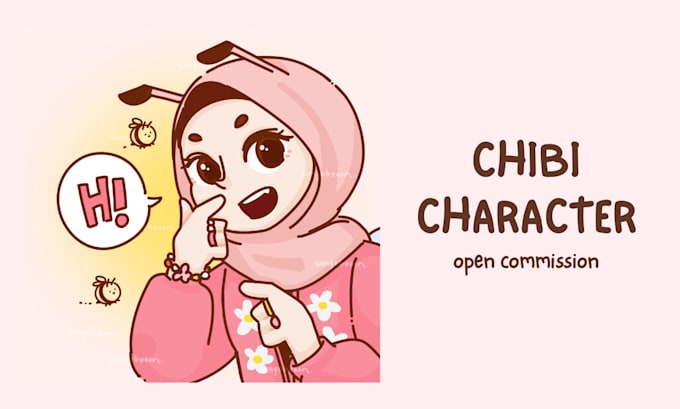 Turn your photos into chibi illustration by Refaga_ | Fiverr