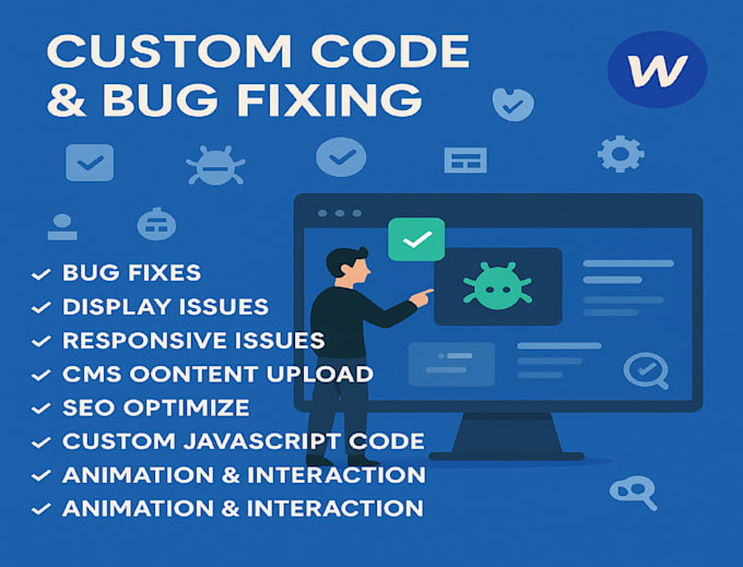 Fix wefblow issues, responsive problems and bugs by Ourfat | Fiverr