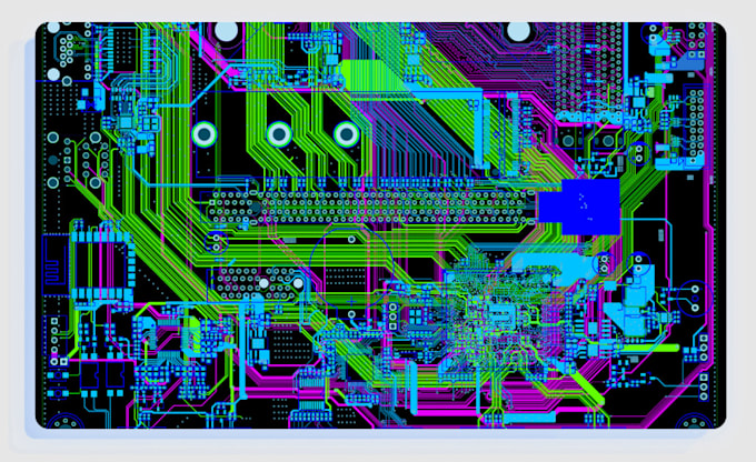 Pcb design circuit board schematic diagram schematic capture pcb layout ...