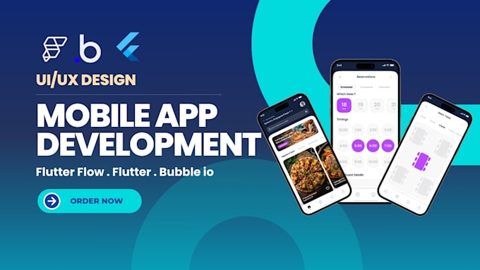 Build Flutter App Flutterflow App Bubble Flutter Flow App Mobile App
