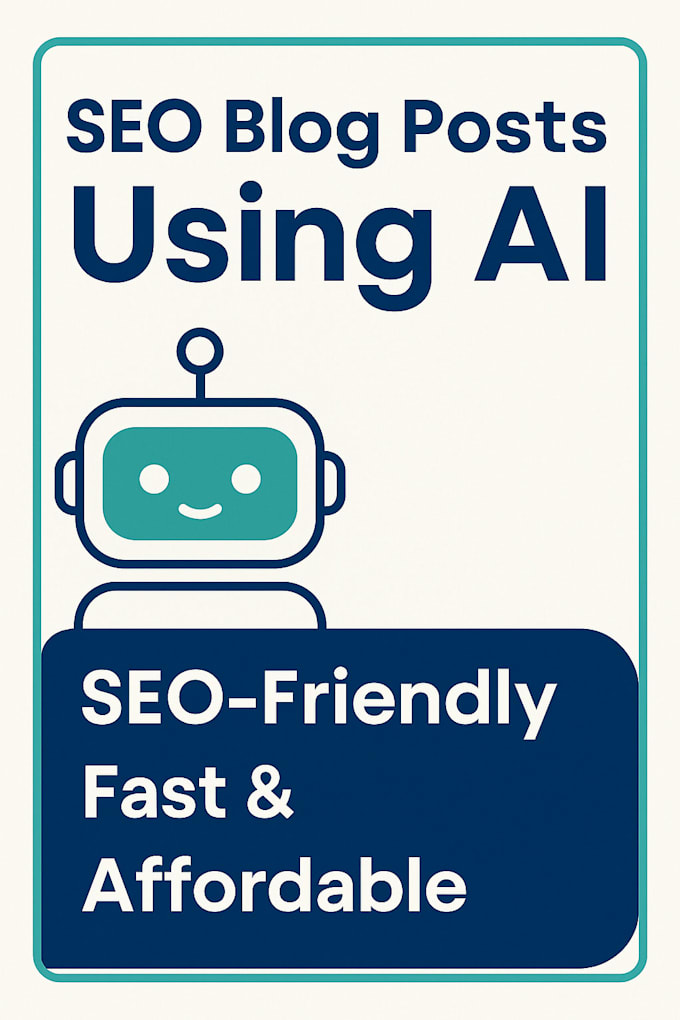 Write seo optimized blog posts using ai tools by Hemaitulislam | Fiverr