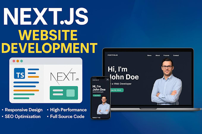 Build and deploy responsive react, next js website using tailwind css ...