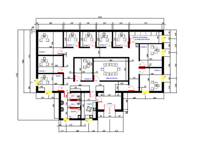 Draw professional 2d architectural plans and cad blueprints by ...