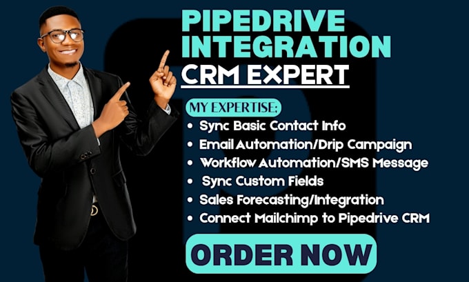 Integrate mailchimp to pipedrive for real estate email and workflow ...