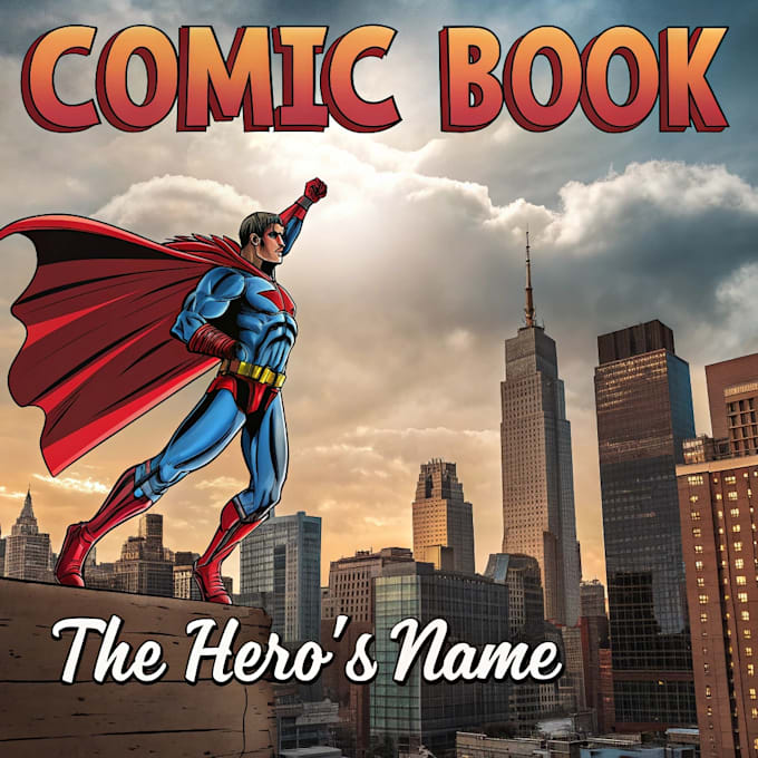 Create a comic cover page design illustration by Jonoytow023 | Fiverr