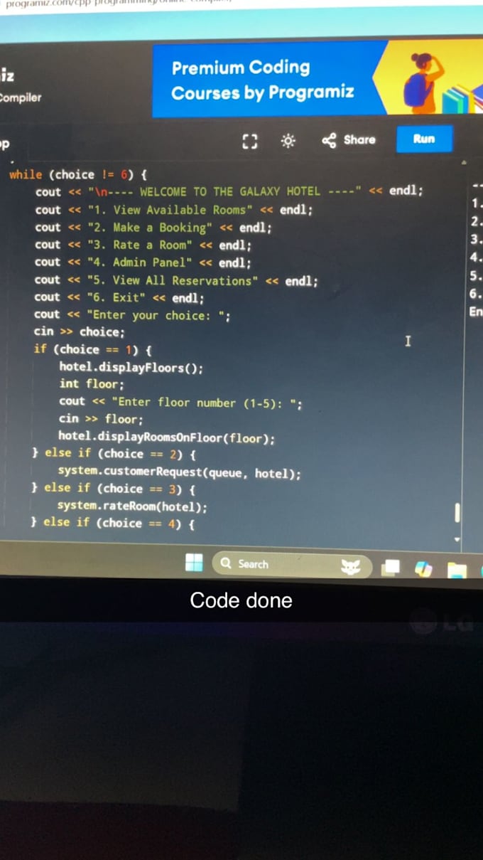 Do c plus plus programming by Muhammadtaha176 | Fiverr