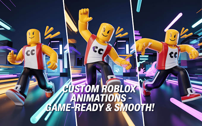 Make roblox animations for you by Tysonritter01 | Fiverr