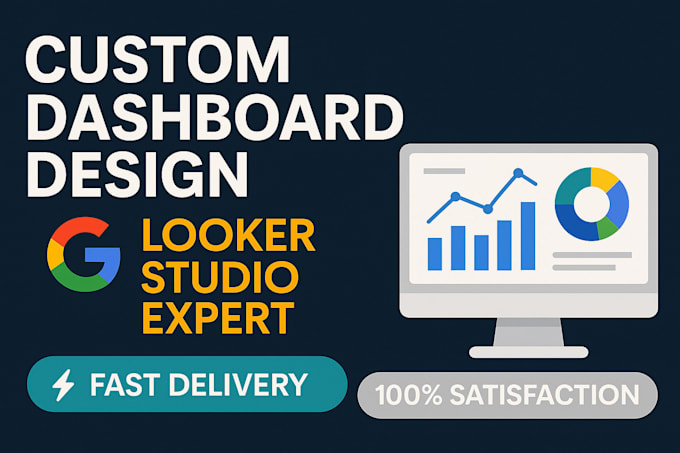 Create looker studio, google looker studio dashboard reports, data visualization by Turkio ...