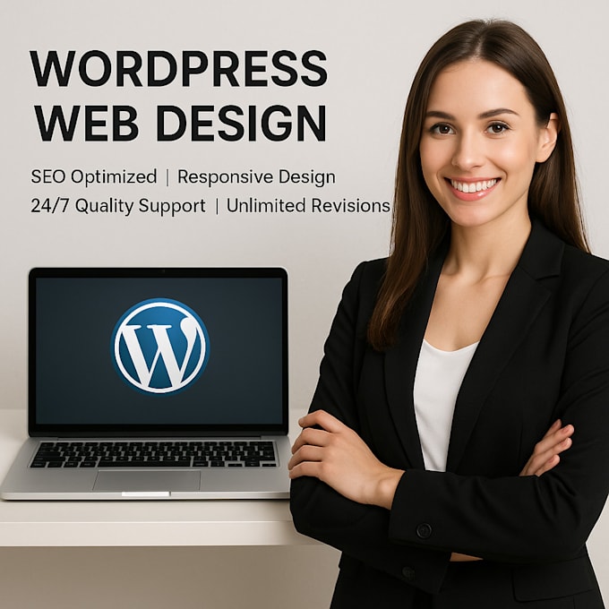 Design responsive wordpress website, portfolio and landing page by Asma ...