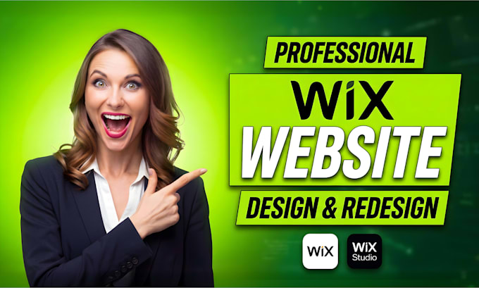 Build wix website design, wix redesign, wix website development, wix ...
