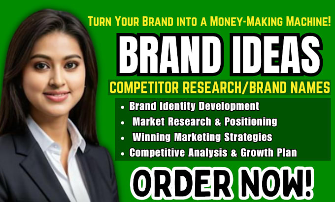 Do competitor research slogan and tagline brand identification brand ...