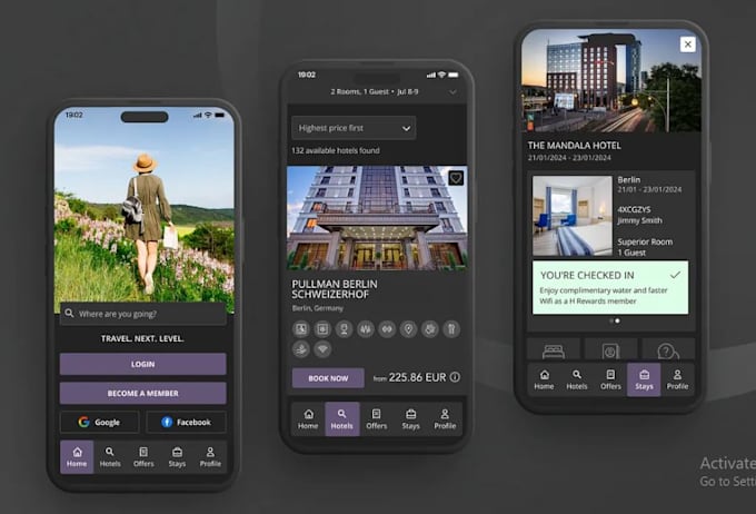 Develop a custom booking app for android and ios by Husnain_ali36 | Fiverr