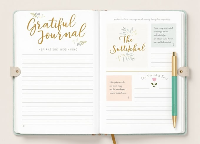 Design custom journal, planner, workbook for your business by ...