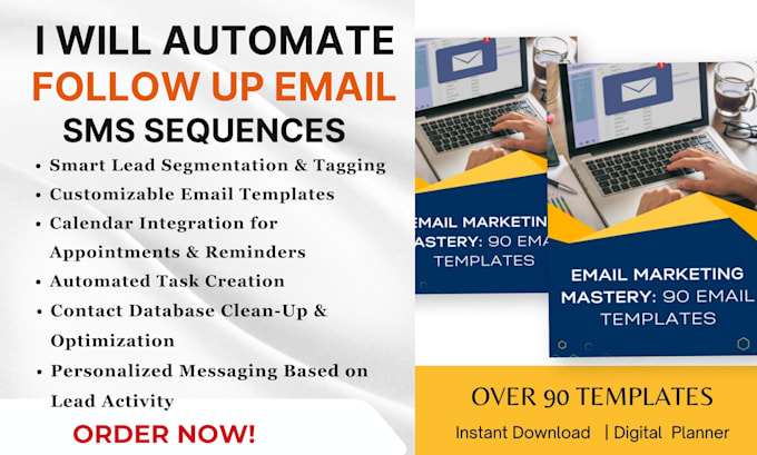 Automate follow up emails, sms, and drip campaigns in follow up boss or ...