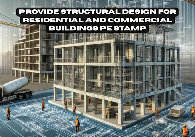 Provide structural design for residential and commercial buildings pe ...