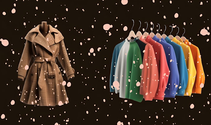 Create 3d mockup video fashion design for clothing mockup products ...