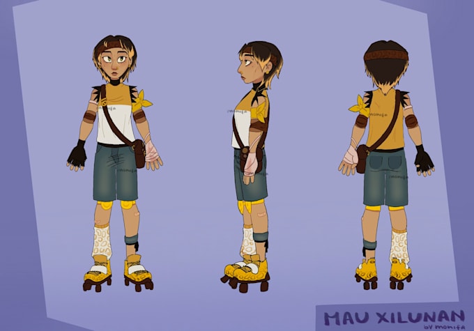 Create a perfect character design for you by Monifffa | Fiverr