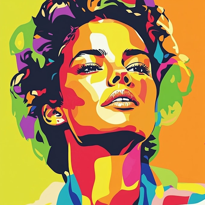 Produce a stunning wpap pop art portrait by Phosensnet | Fiverr