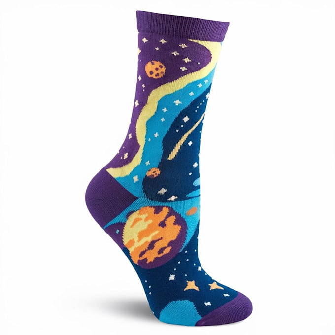 Do a creative socks unique sock design for you by Vourafly | Fiverr
