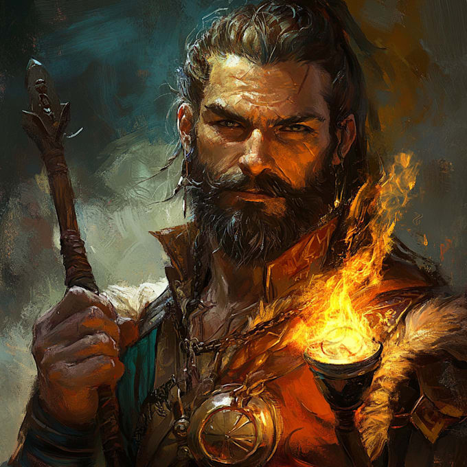 Do fantasy dnd character illustration by Charlott153 | Fiverr