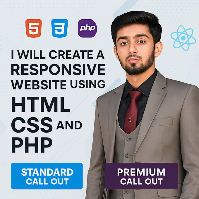 Create a responsive website using html css php and bootstrap by ... Create a responsive website using html css php and bootstrap by ...