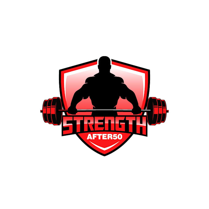 Design a clever and masculine strength training fitness brand logo by ...