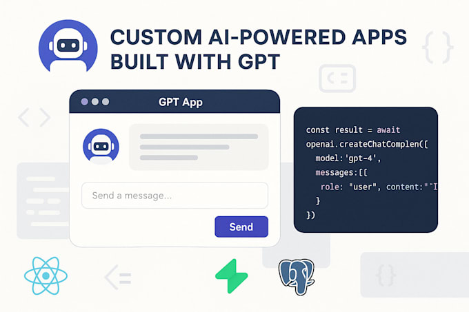 Build custom gpt apps tailored to your needs by Madevolve_tech | Fiverr