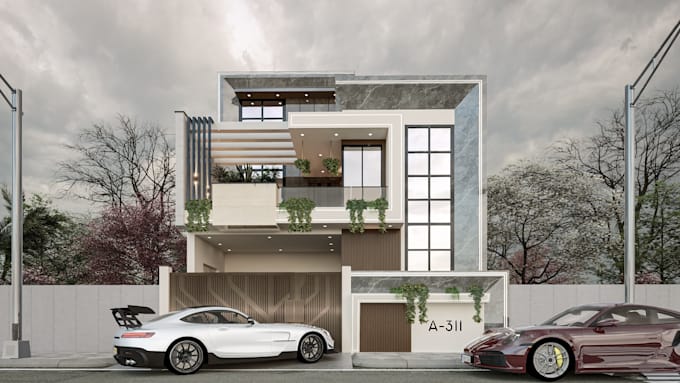 3d architecture home design, rendering, interior, elevations by ...