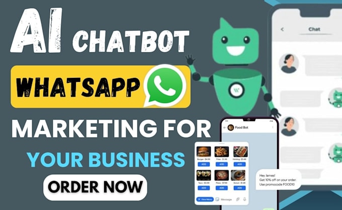 Build whatsapp business cloud api whatsapp ai chatbot using voiceflow botpress by Janet_stanley ...