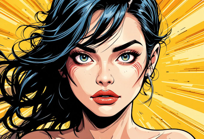 Do comic book cover comic cover page design comic book by Korolio | Fiverr