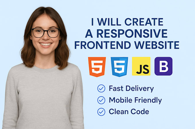 Develop modern and responsive frontend websites by Web_2master | Fiverr